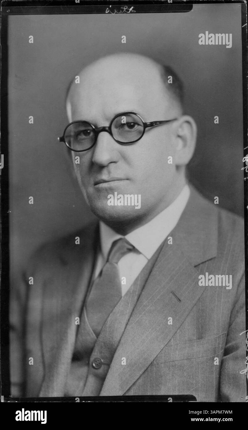 James W. McCandless served as the executive secretary of the ...