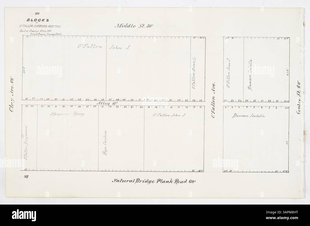 This volume in the Plat Book series contains detailed land division ...