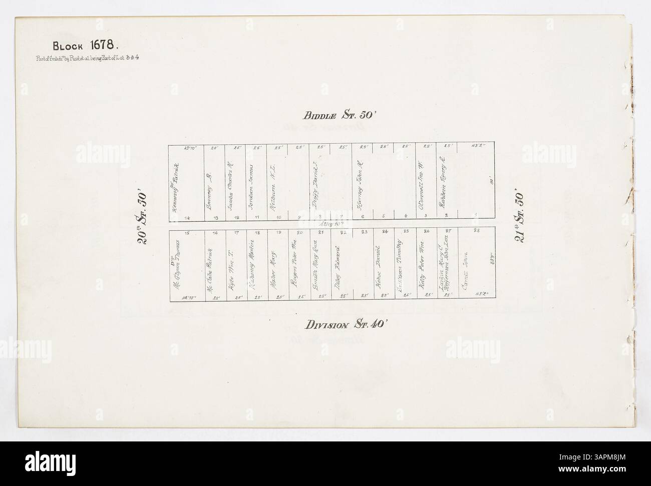 This block book from the City of St. Louis provides a detailed map of ...