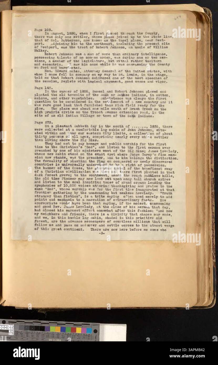 The Herbert S. Johnson scrapbook, housed at the University of Oregon ...