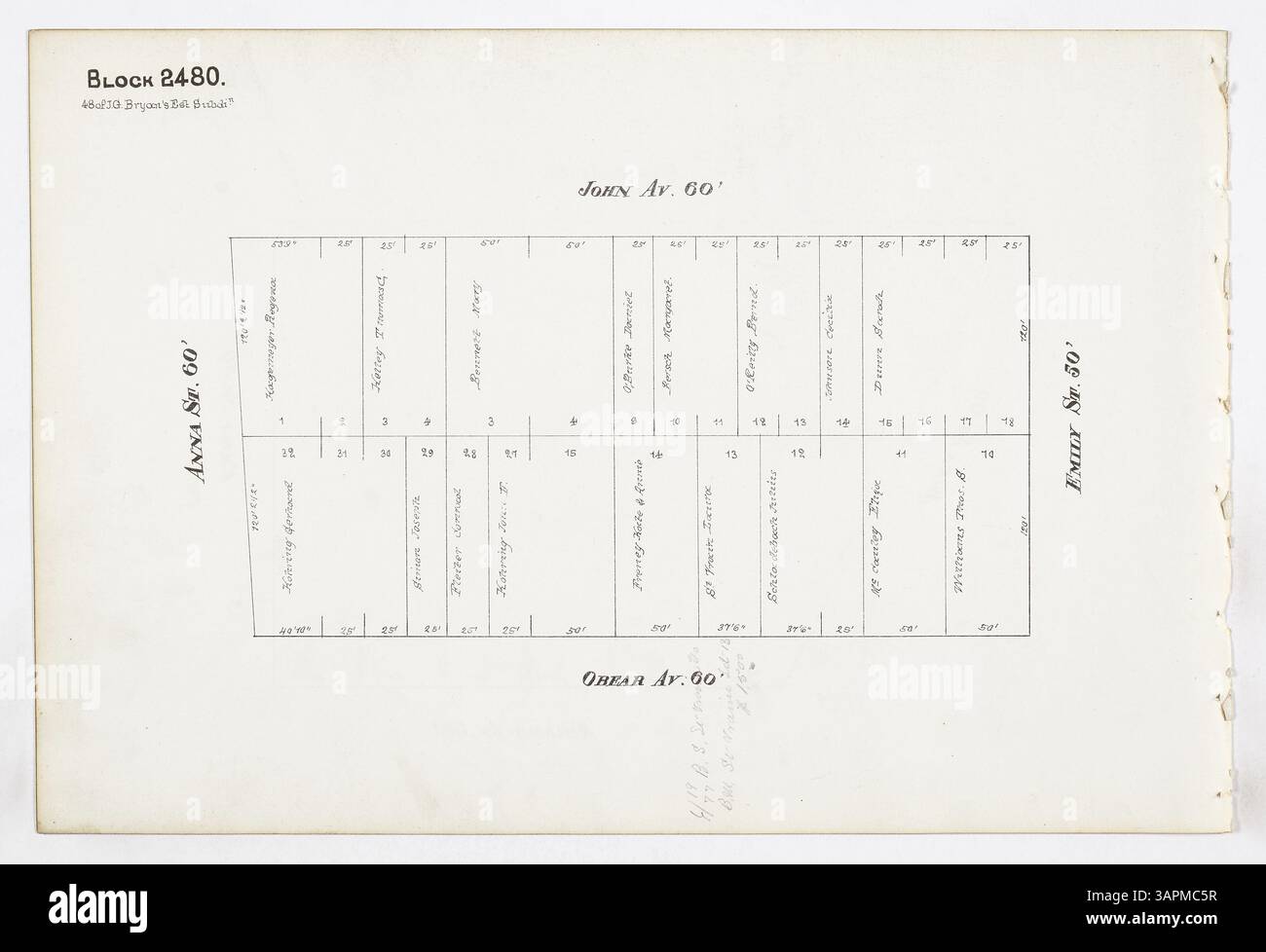 Book 9 of the Block Book of St. Louis contains maps of blocks 2401-2700 ...