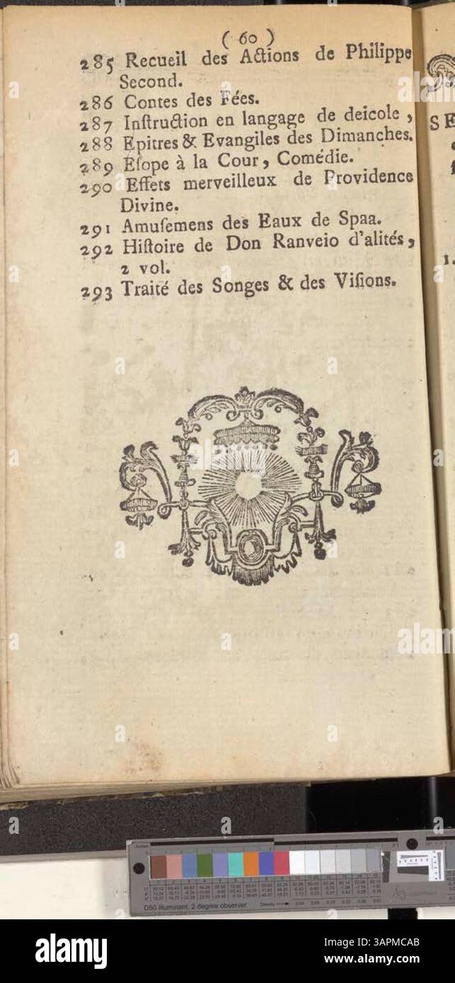 This catalogue by Jacques-Joseph Delcourt lists books seized for sale ...