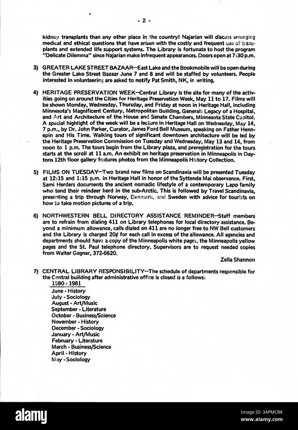 This 1980 issue of the Minneapolis Public Library Official Bulletin ...