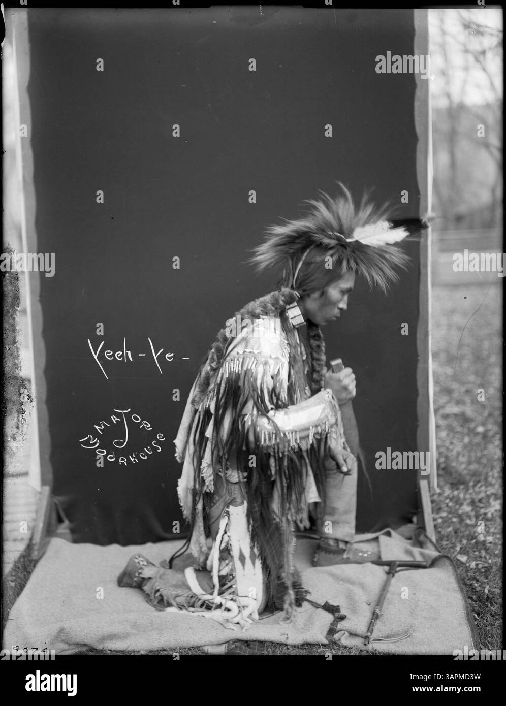 Lee Moorhouse's photograph of Yee-yee, a Umatilla Indian, captured ...