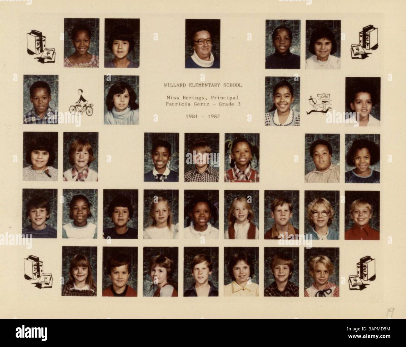 Class photos from the 1981-1982 school year in Willard Elementary's ...