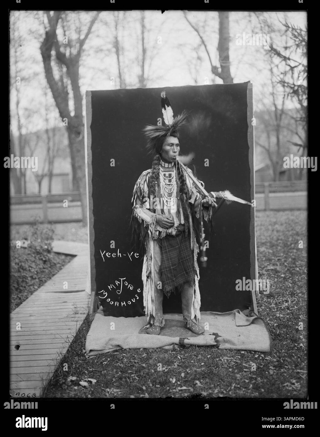 This photograph by Lee Moorhouse features Yee-yee, a Umatilla Native ...