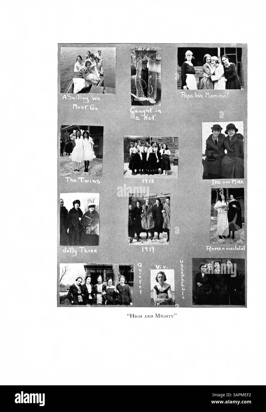 The 1920 yearbook from St. Margaret's Academy highlights the students ...