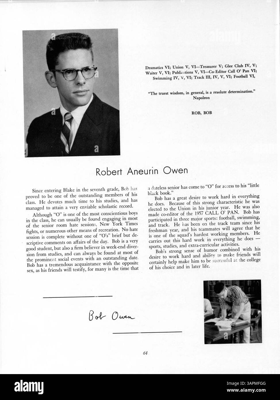 This 1957 high school yearbook captures the students, teachers, clubs ...