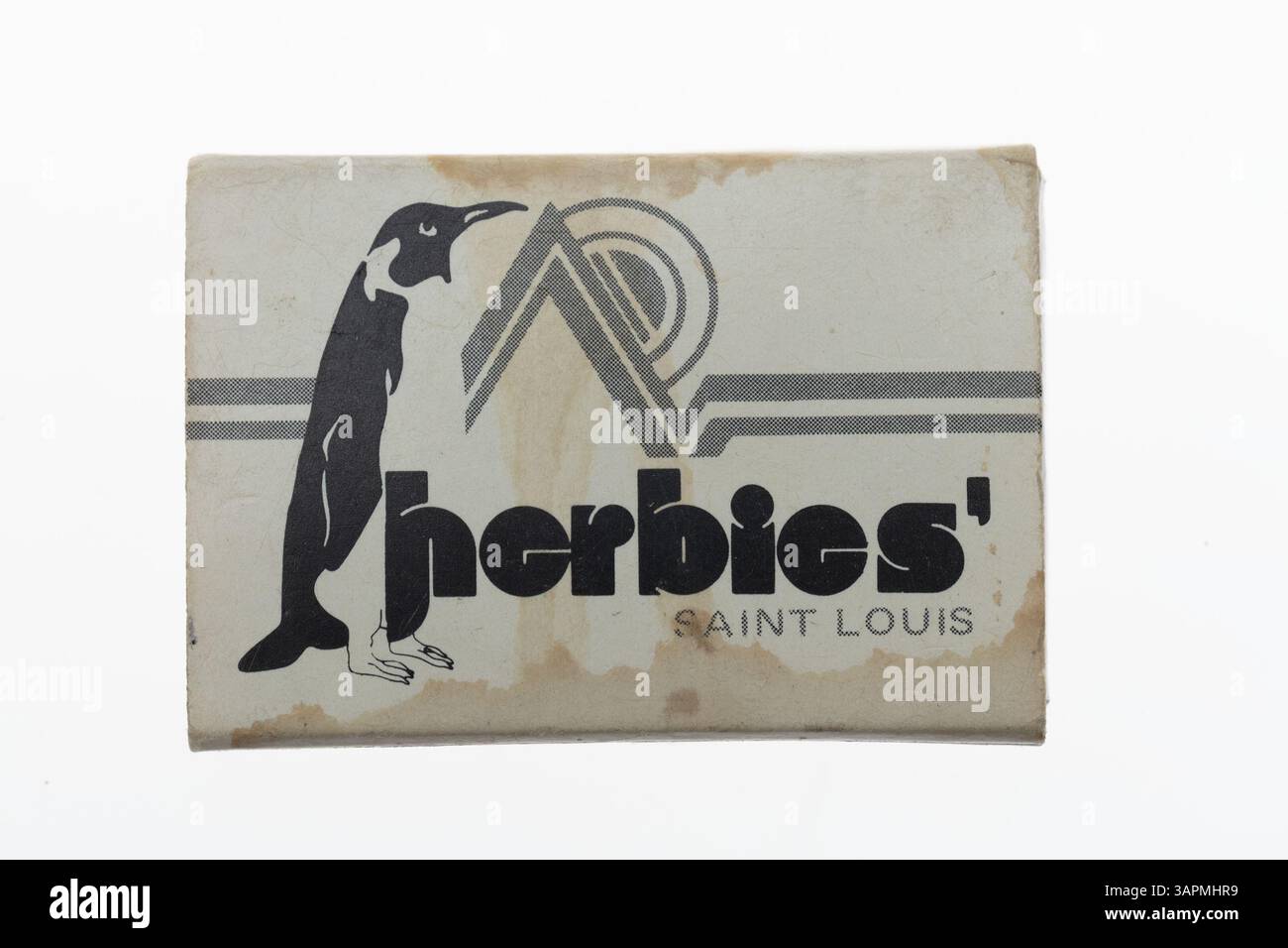 The matchbox from Herbies', a popular disco, bar, and restaurant in St ...