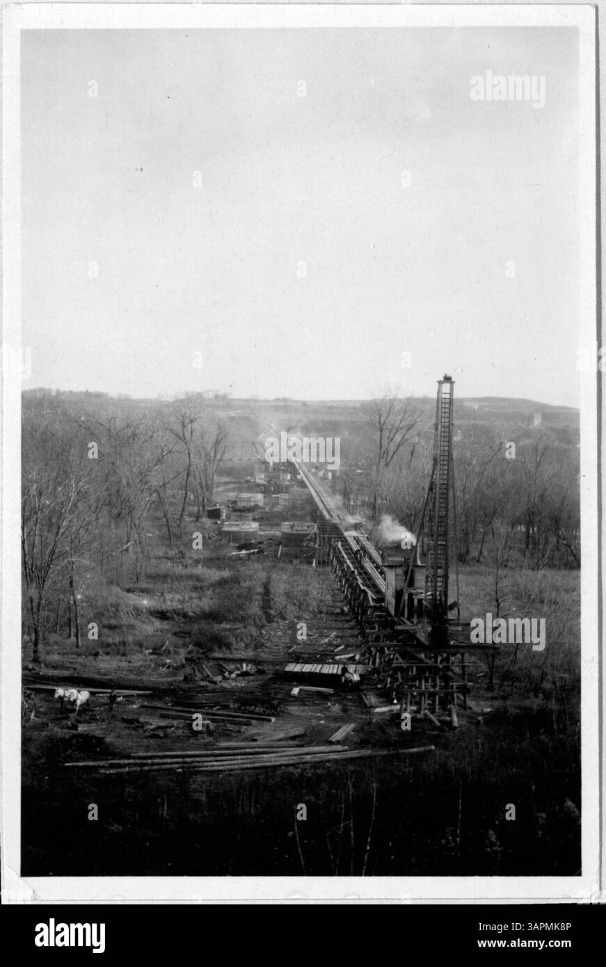 Rail project works Black and White Stock Photos & Images - Alamy