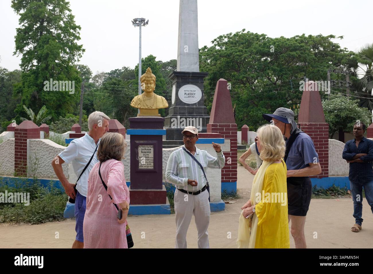 The Battle of Plassey memorial, Nadia, West Bengal, India. Battle of ...