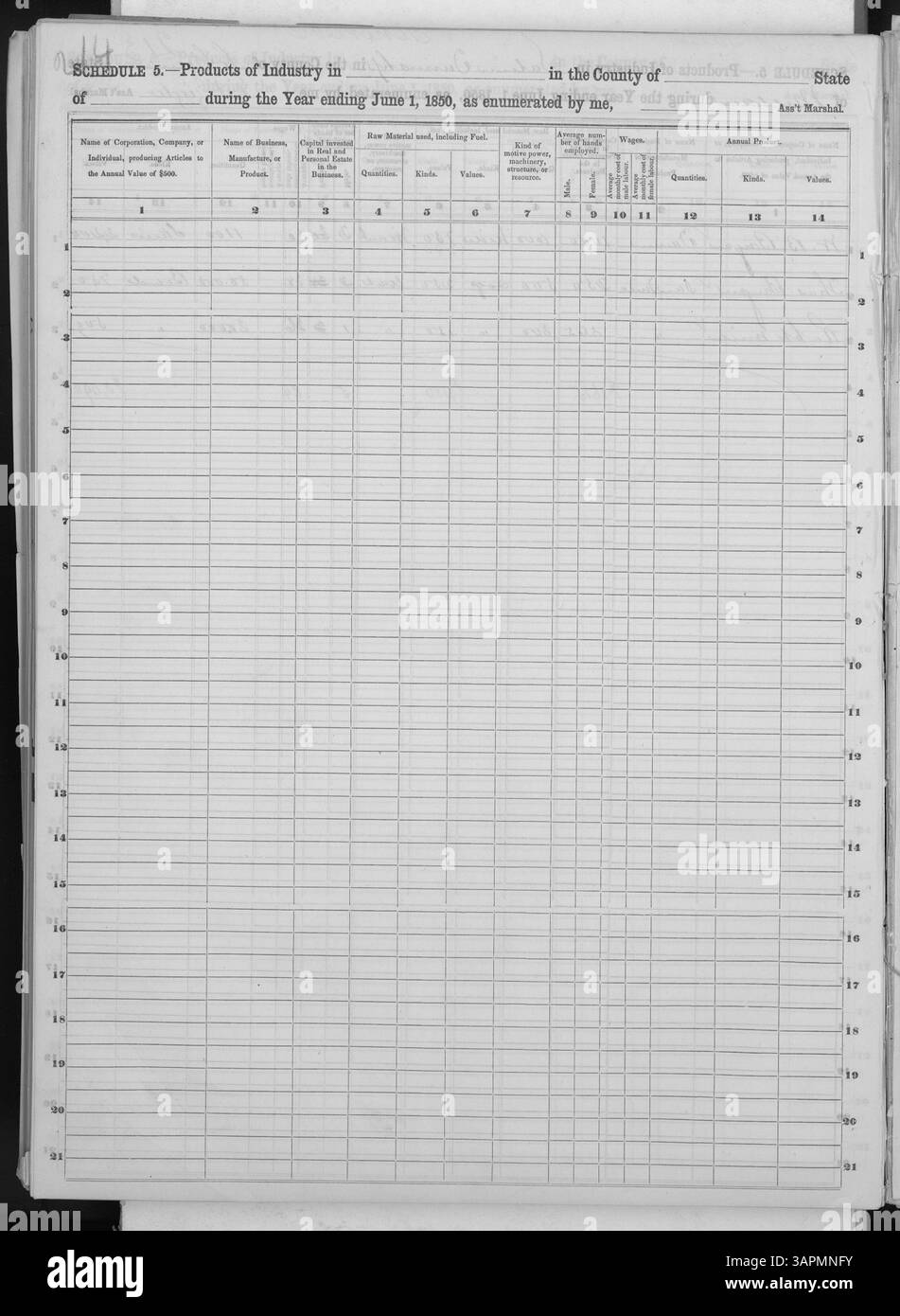 This volume features the 1850 industrial census for Missouri ...