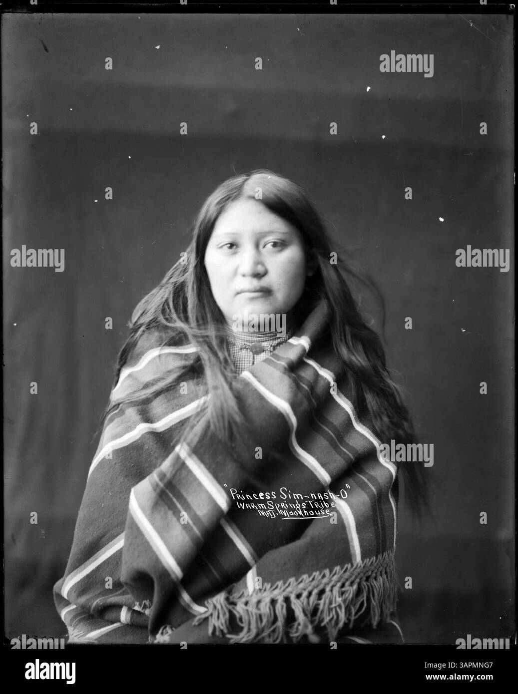 This photograph by Lee Moorhouse shows Sim-nash-o, a Warm Springs ...