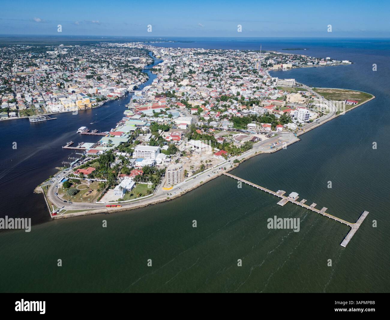 Belize City, Belize Stock Photo - Alamy