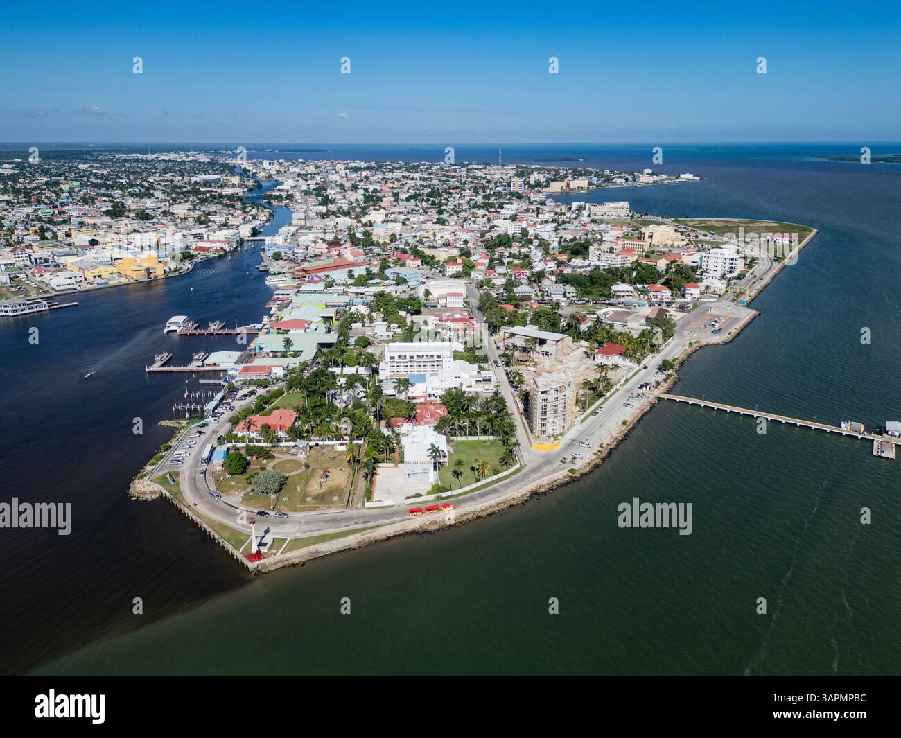 Belize City, Belize Stock Photo - Alamy
