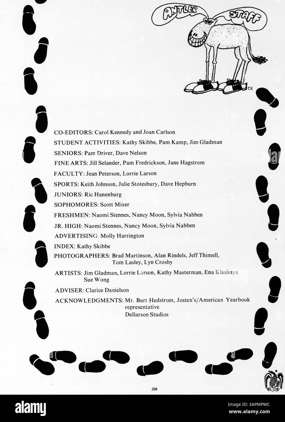 The 1975 'Antler' Yearbook from Minnehaha Academy showcases students ...