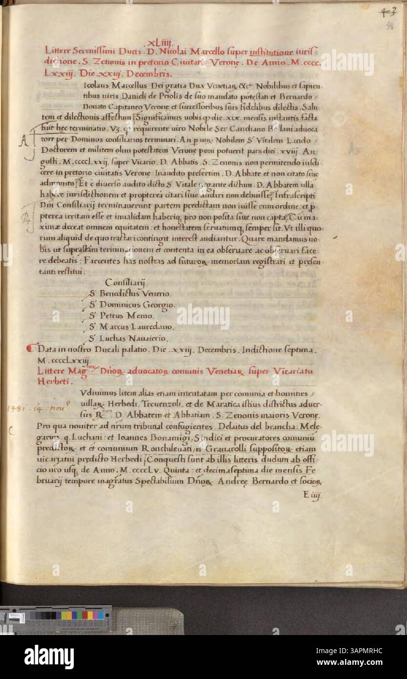 This manuscript contains important privileges and legal documents ...