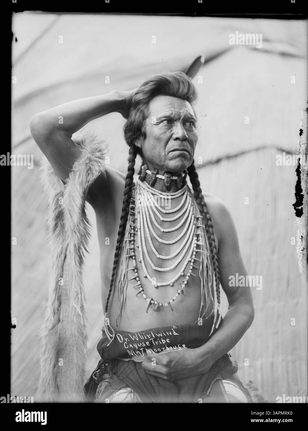This image by Lee Moorhouse shows Dr. Whirlwind, a Cayuse Indian ...