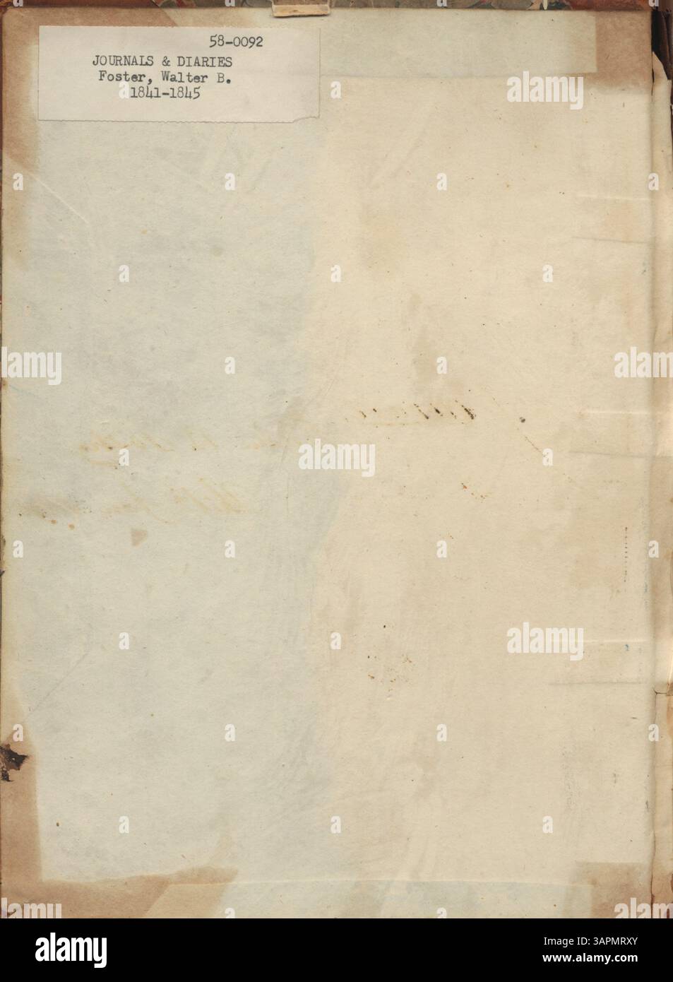 In this diary, Walter B. Foster documents his travels along the Mississippi River, his ocean ...