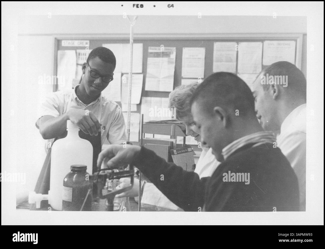 In 1963, ten new or renovated science rooms were completed in junior ...