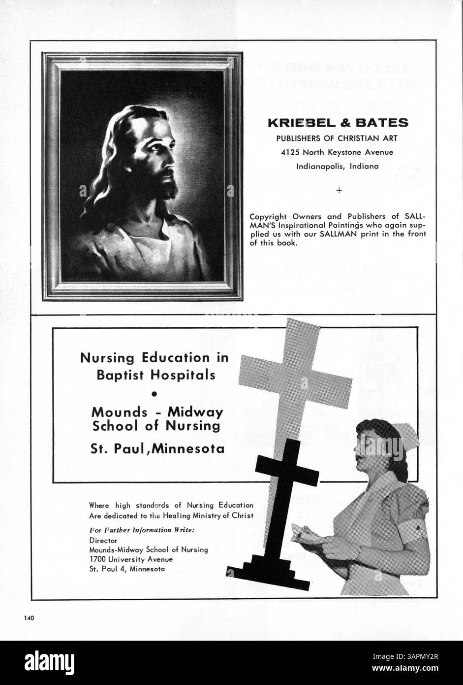 The 1958 Antler yearbook from Minnehaha Academy provides a ...