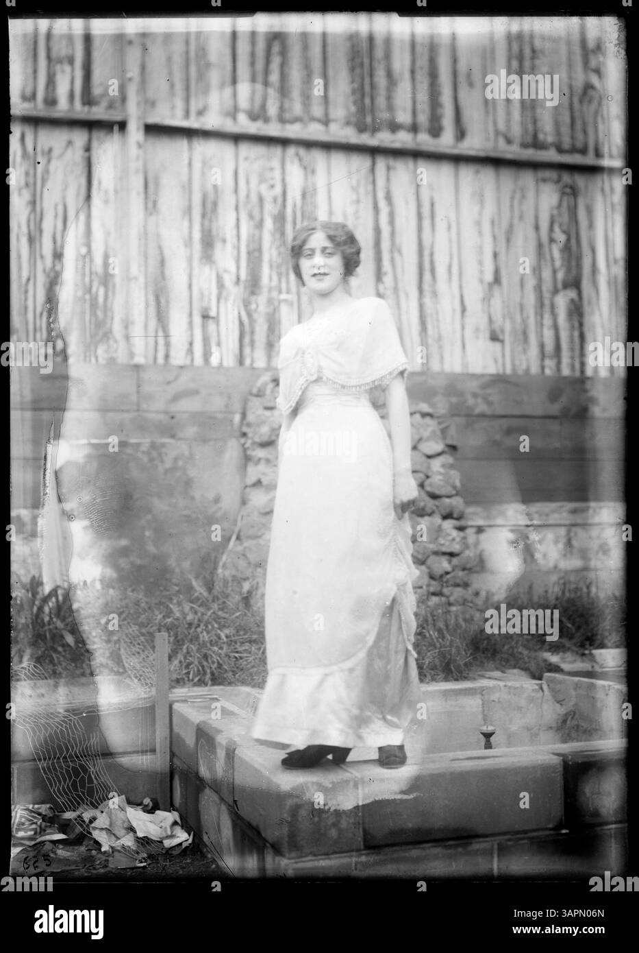 Photograph by Lee Moorhouse showing actors in costume at the Grand ...