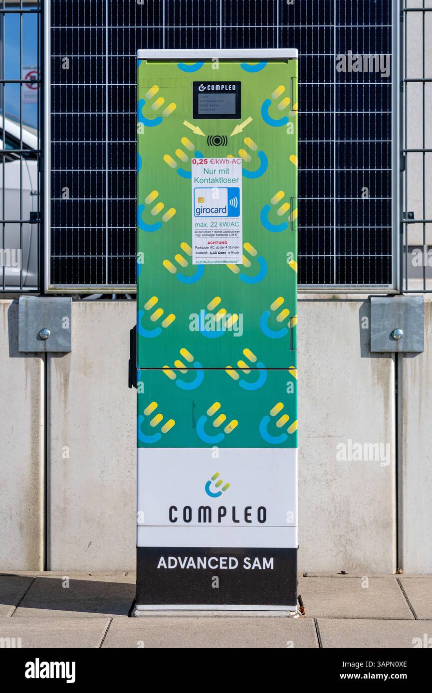 Compleo electric vehicle charging station Stock Photo - Alamy