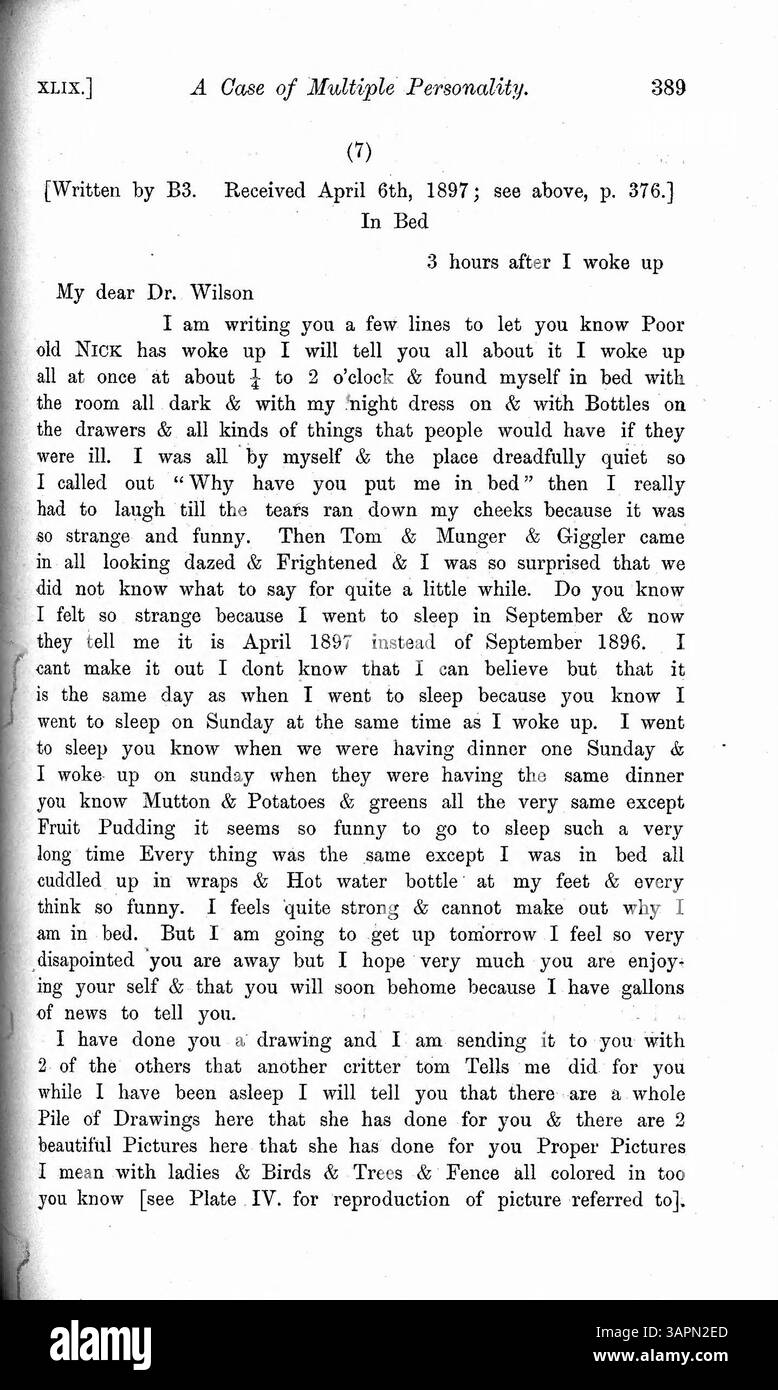 In this case, 12-year-old Mary Barnes, who became ill in 1894 ...