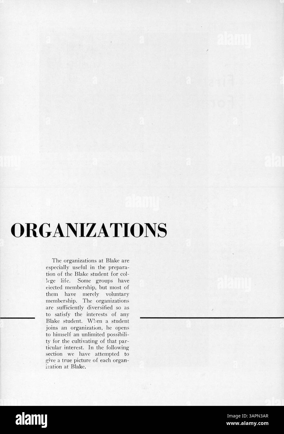 This high school yearbook features the Blake School's activities ...