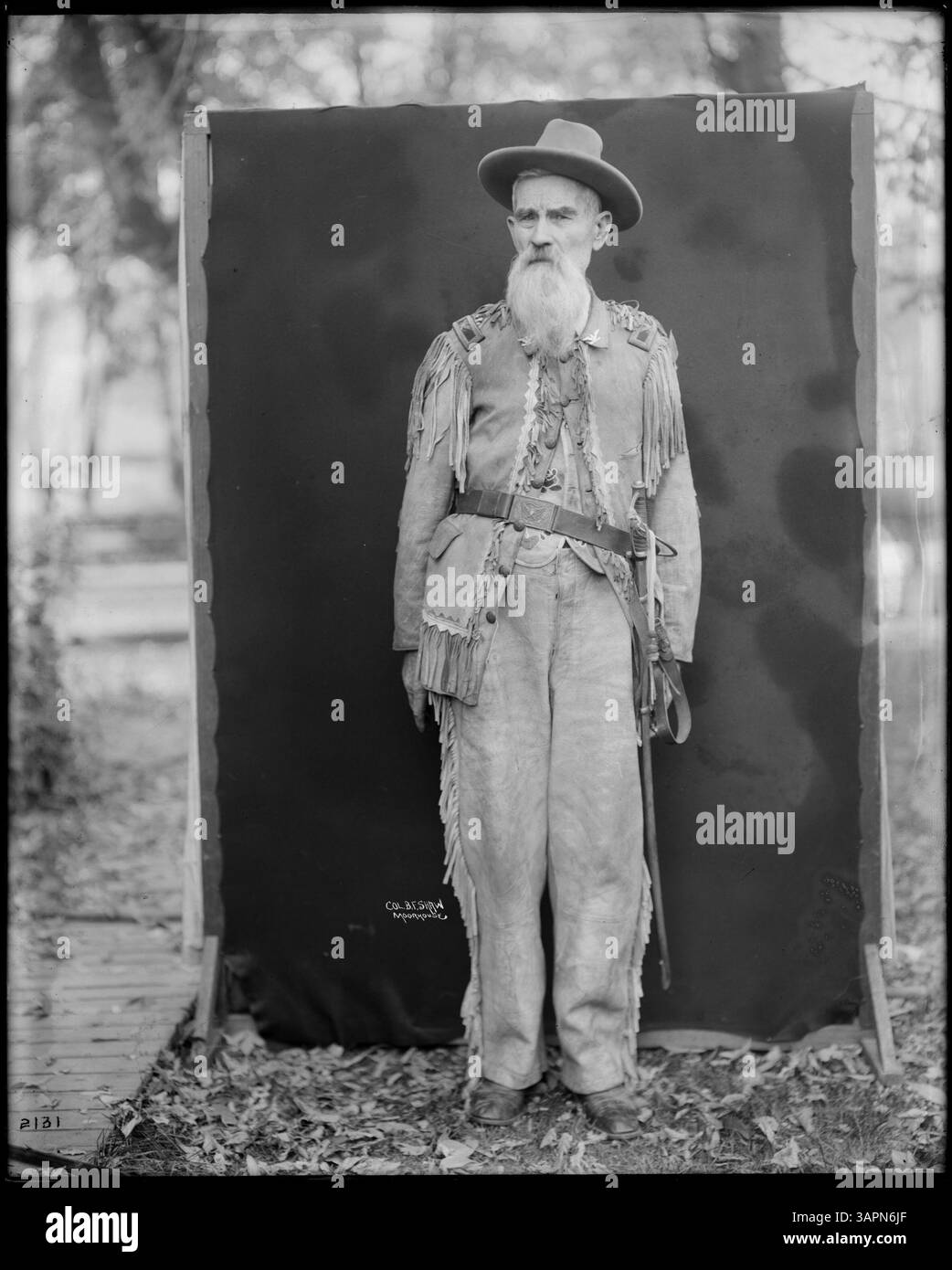 Photograph of Colonel B.F. Shaw, a prominent figure, captured in a ...