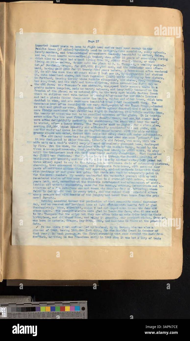 This scrapbook, created by Herbert S. Johnson, houses Adams and Goodell ...