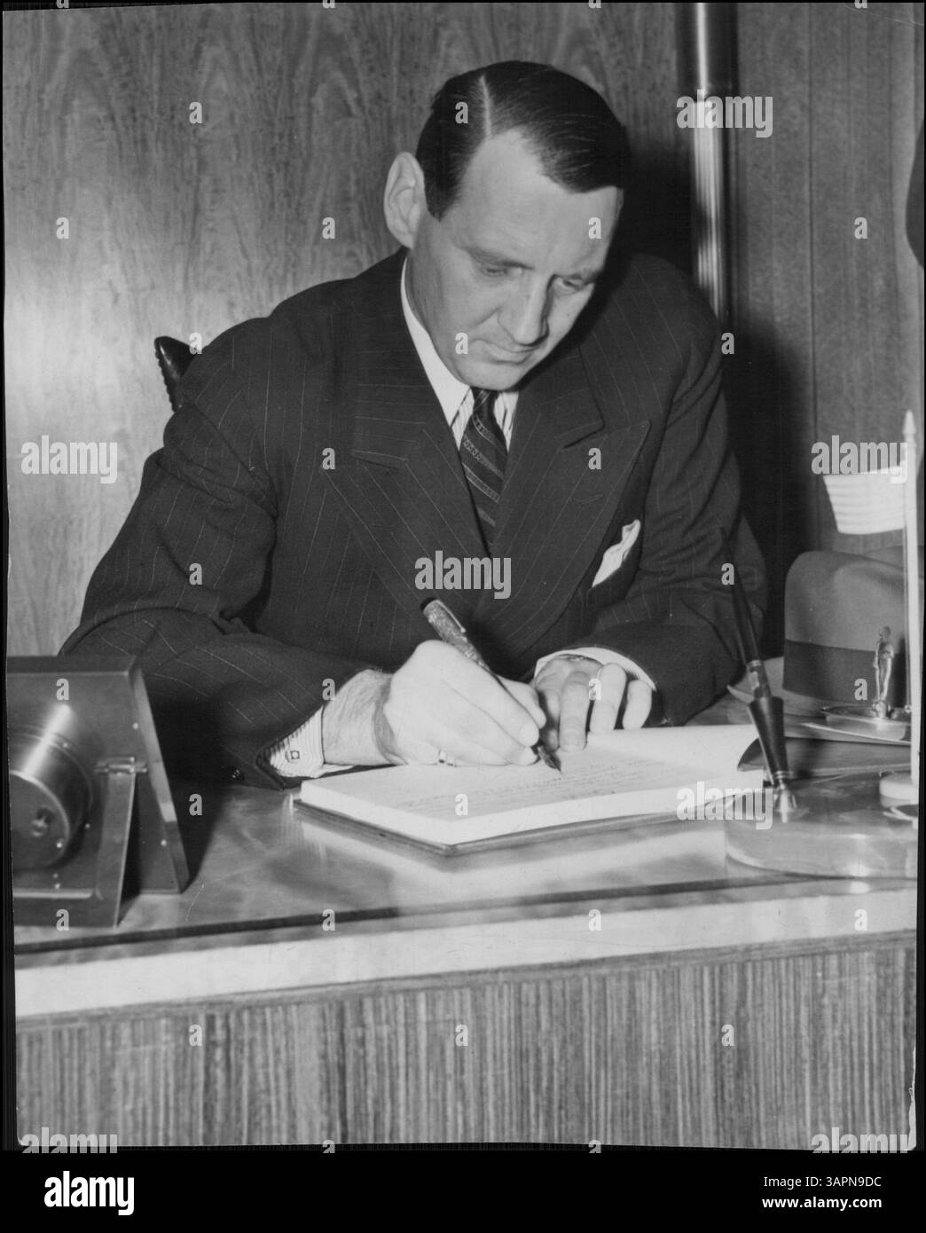 Crown Prince Frederik of Denmark visits Minneapolis and signs a ledger ...