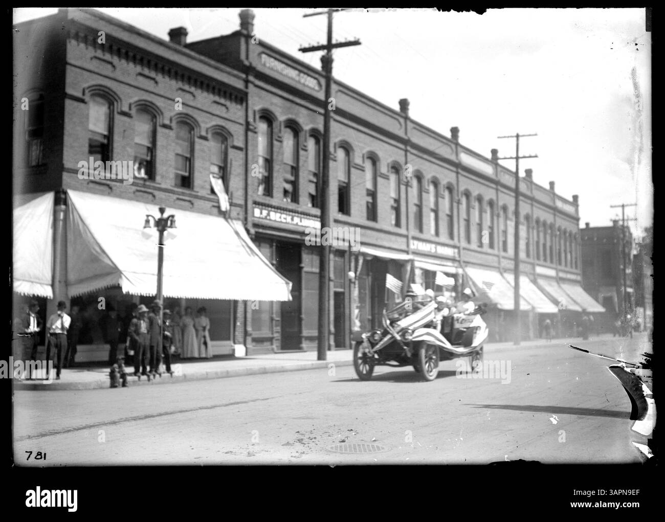 This photograph by Lee Moorhouse captures a street parade in Pendleton ...