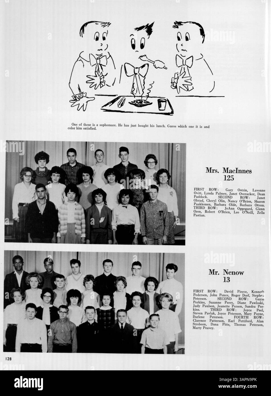 The 1963 North High yearbook, Polaris, records the students, faculty ...