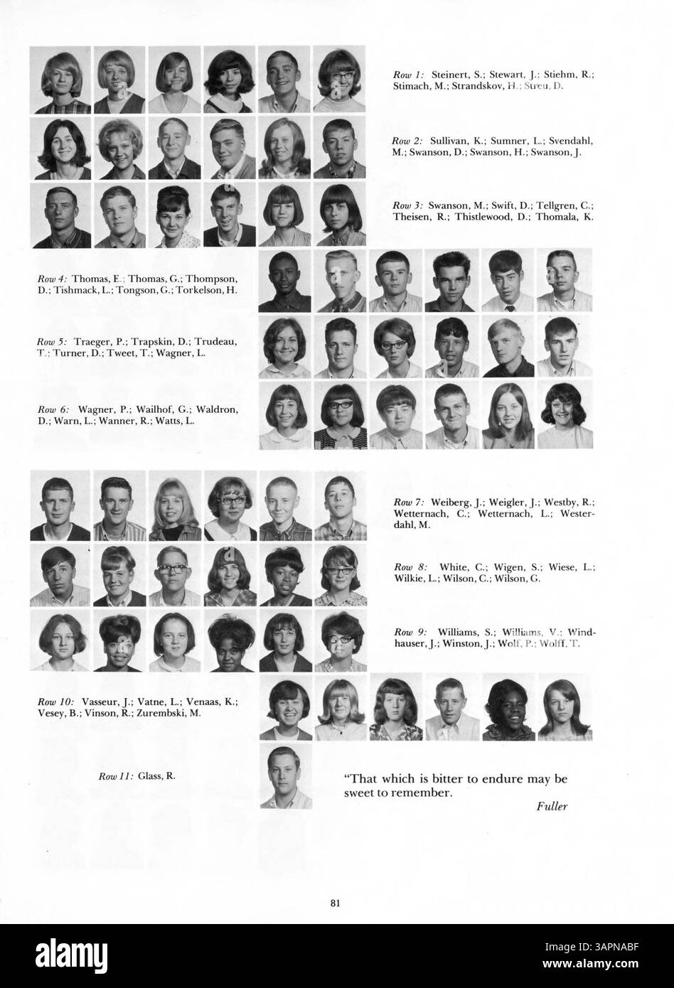 The 1965 South High Yearbook features student activities, academics ...