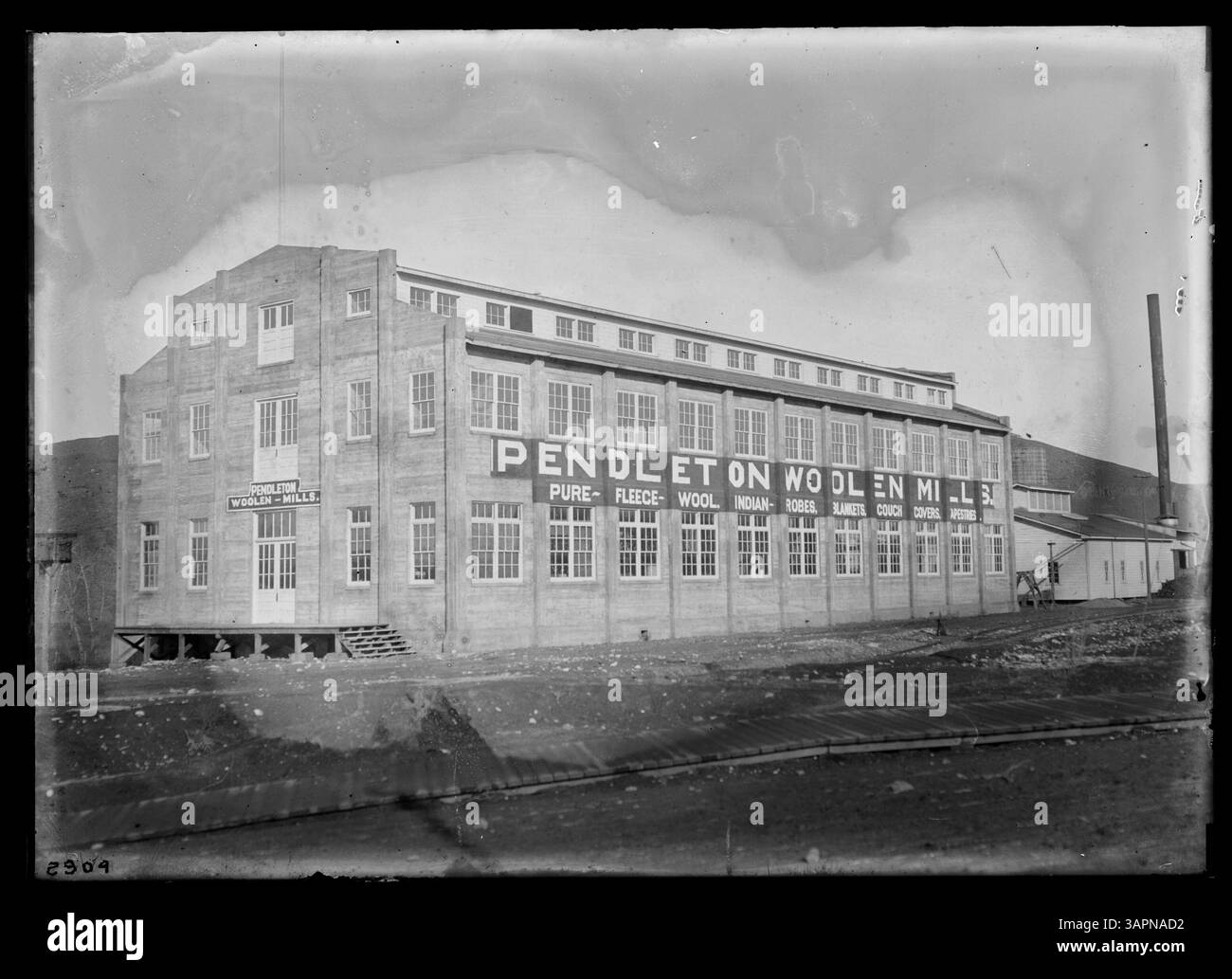 Photograph of the Pendleton Woolen Mill, part of the Lee Moorhouse ...