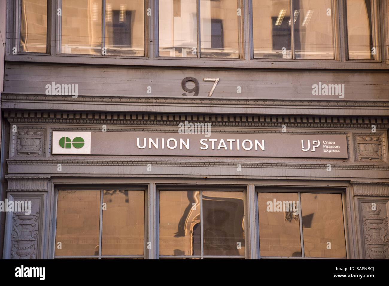 Entrance to Union Station downtown Toronto on October 5 2024 Stock ...