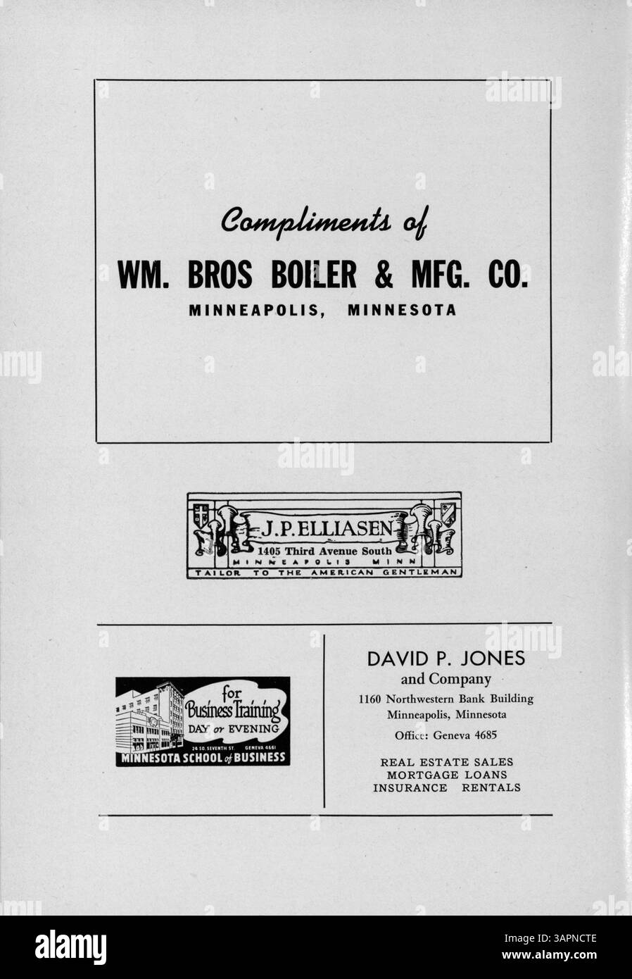 The 1944 'Call-O'-Pan' Blake Yearbook showcases the academic, athletic ...