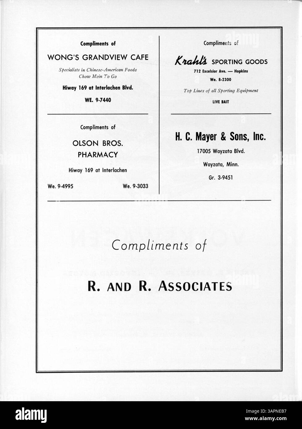 The Blake Yearbook from 1958 includes highlights from the school year ...