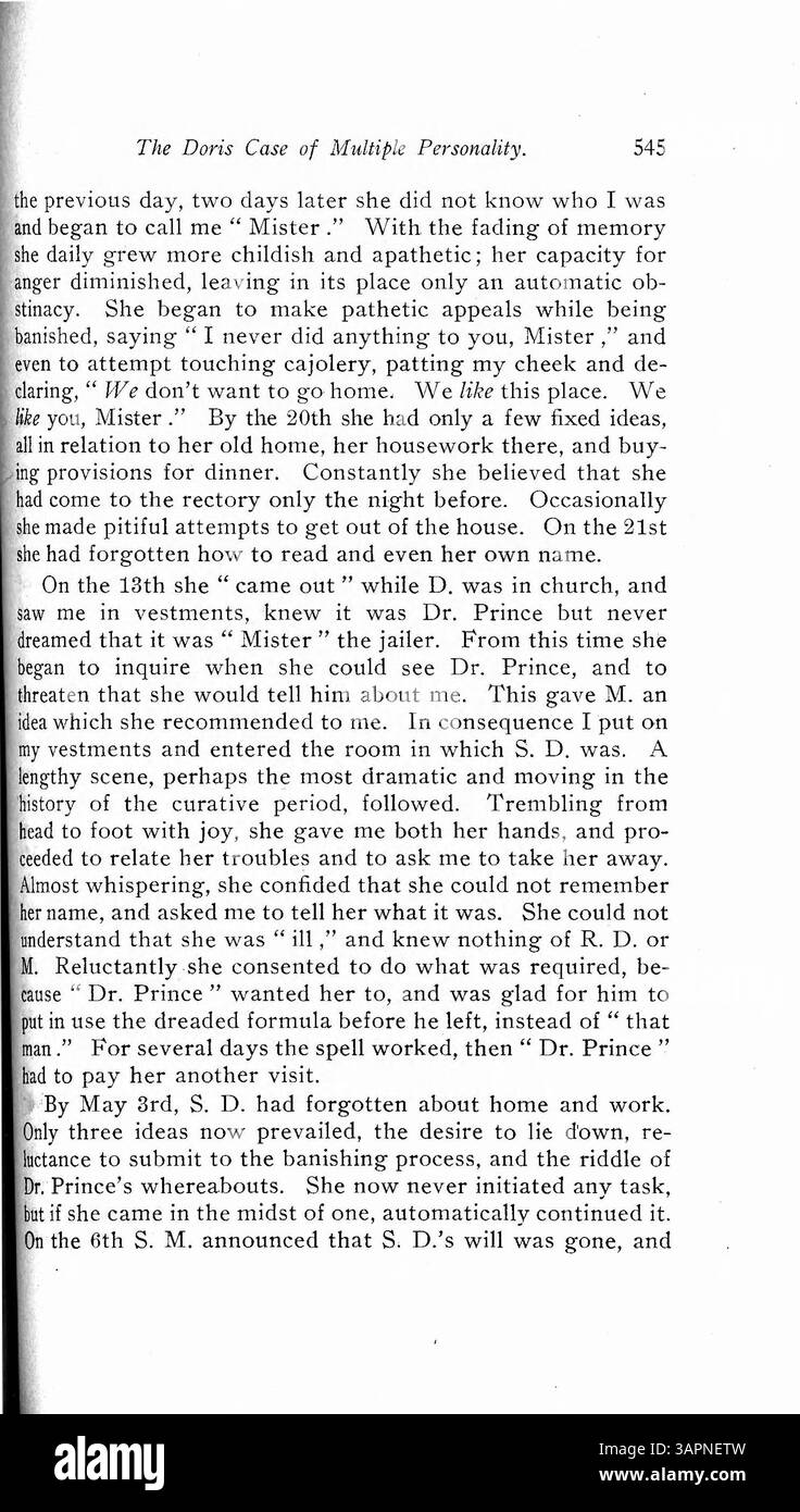 The Doris Fischer case examines a woman with multiple personalities ...