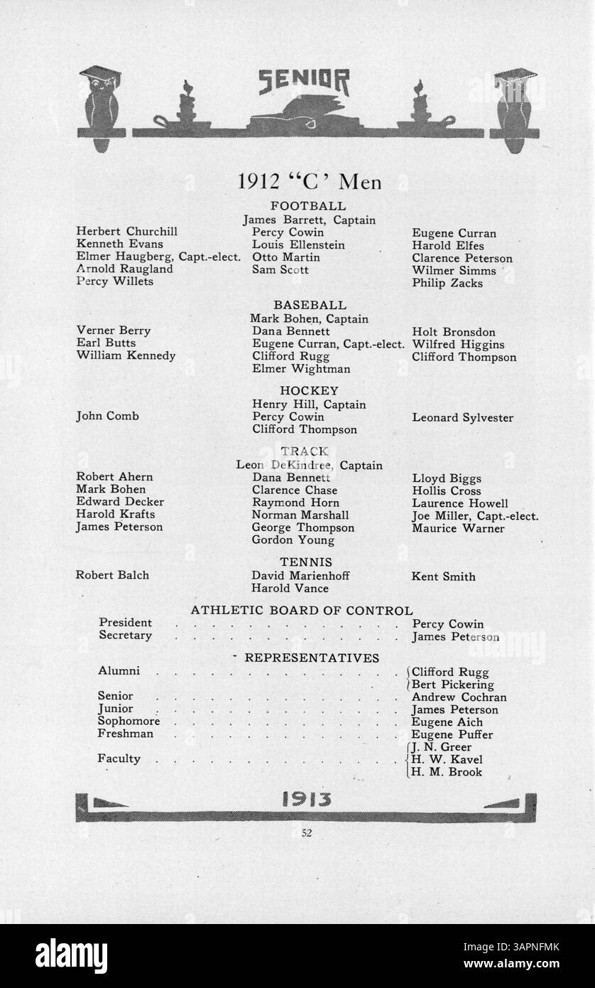 The 1913 Central High Yearbook, 'The Senior', chronicles the 1912-1913 ...
