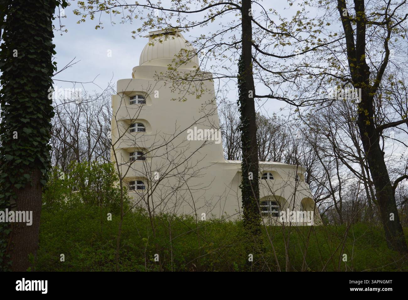 Berlin, Germany - April 13, 2025 - The Einstein Tower (Einsteinturm) in ...