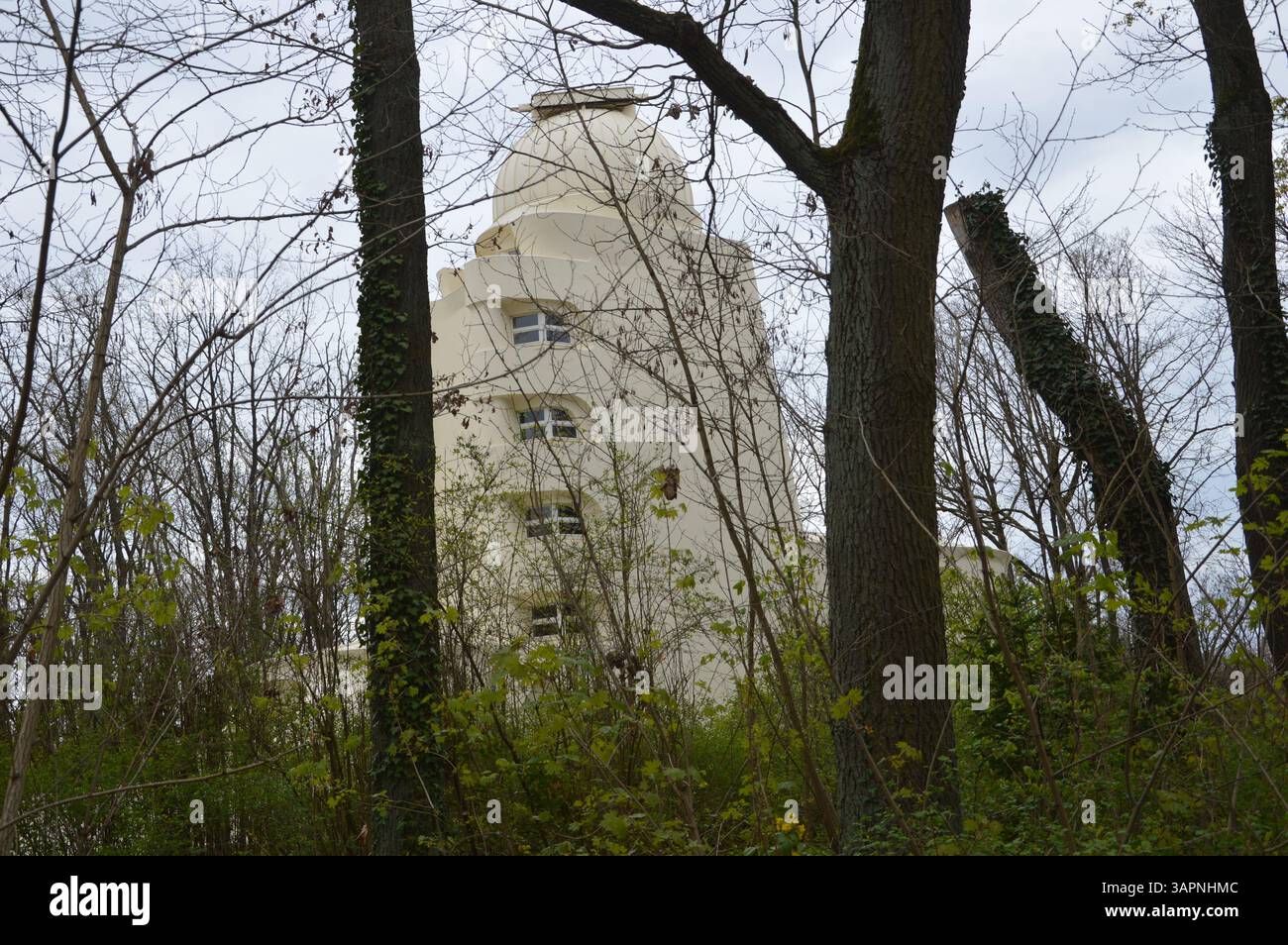 Berlin, Germany - April 13, 2025 - The Einstein Tower (Einsteinturm) in ...
