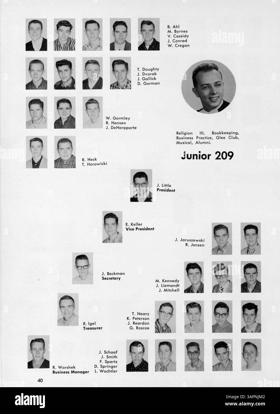 This high school annual documents the students, teachers, clubs ...