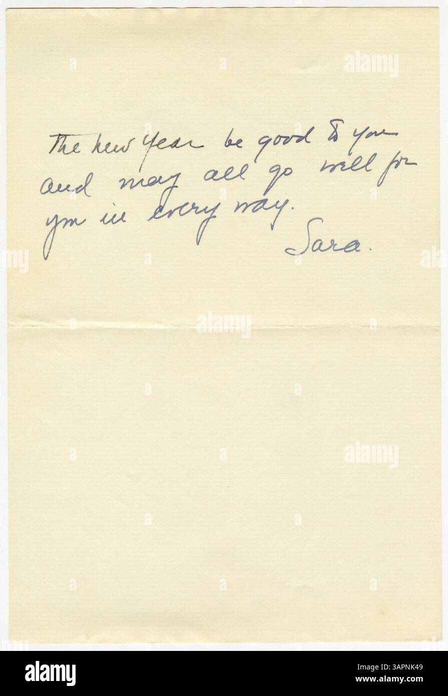 Sara Teasdale Filsinger writes a letter to Ernst in Cleveland, thanking ...