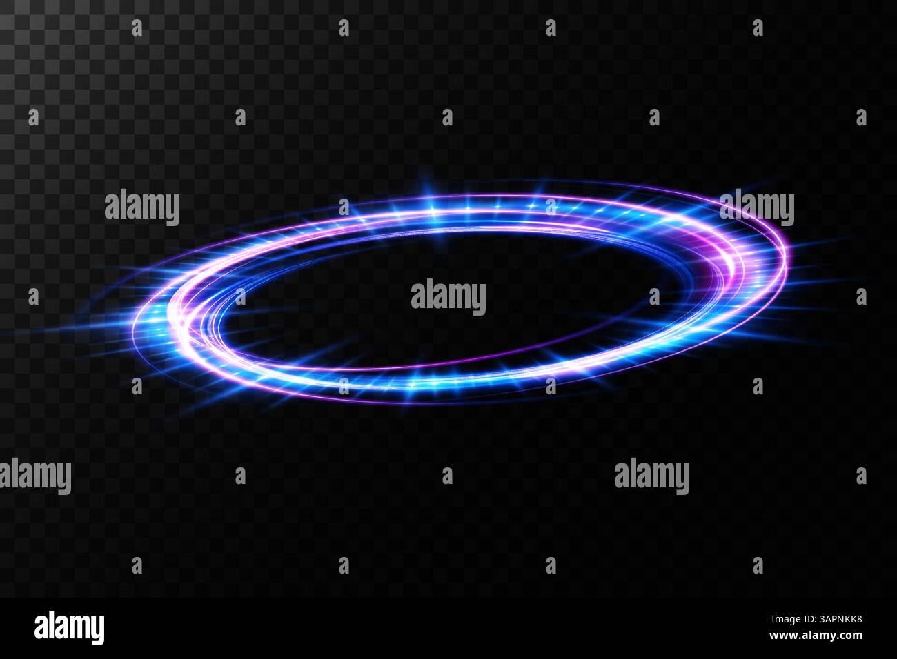 Experience the magic of Dynamic Futuristic Circular Light Effects that ...