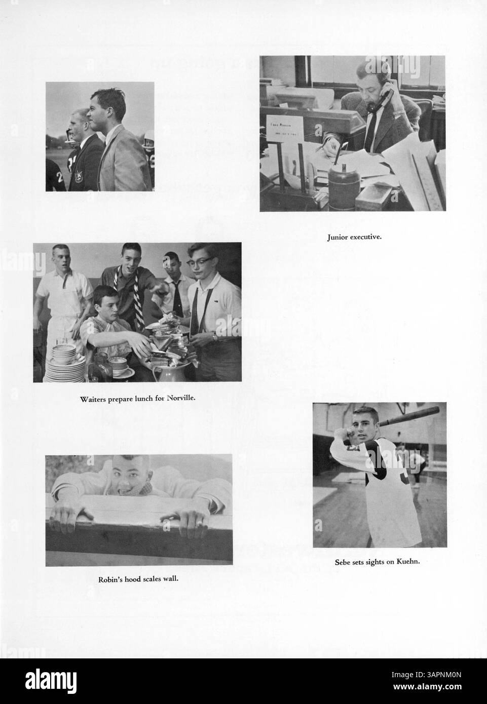 The 1962 Blake School yearbook, Call O' Pan, captures the major events ...