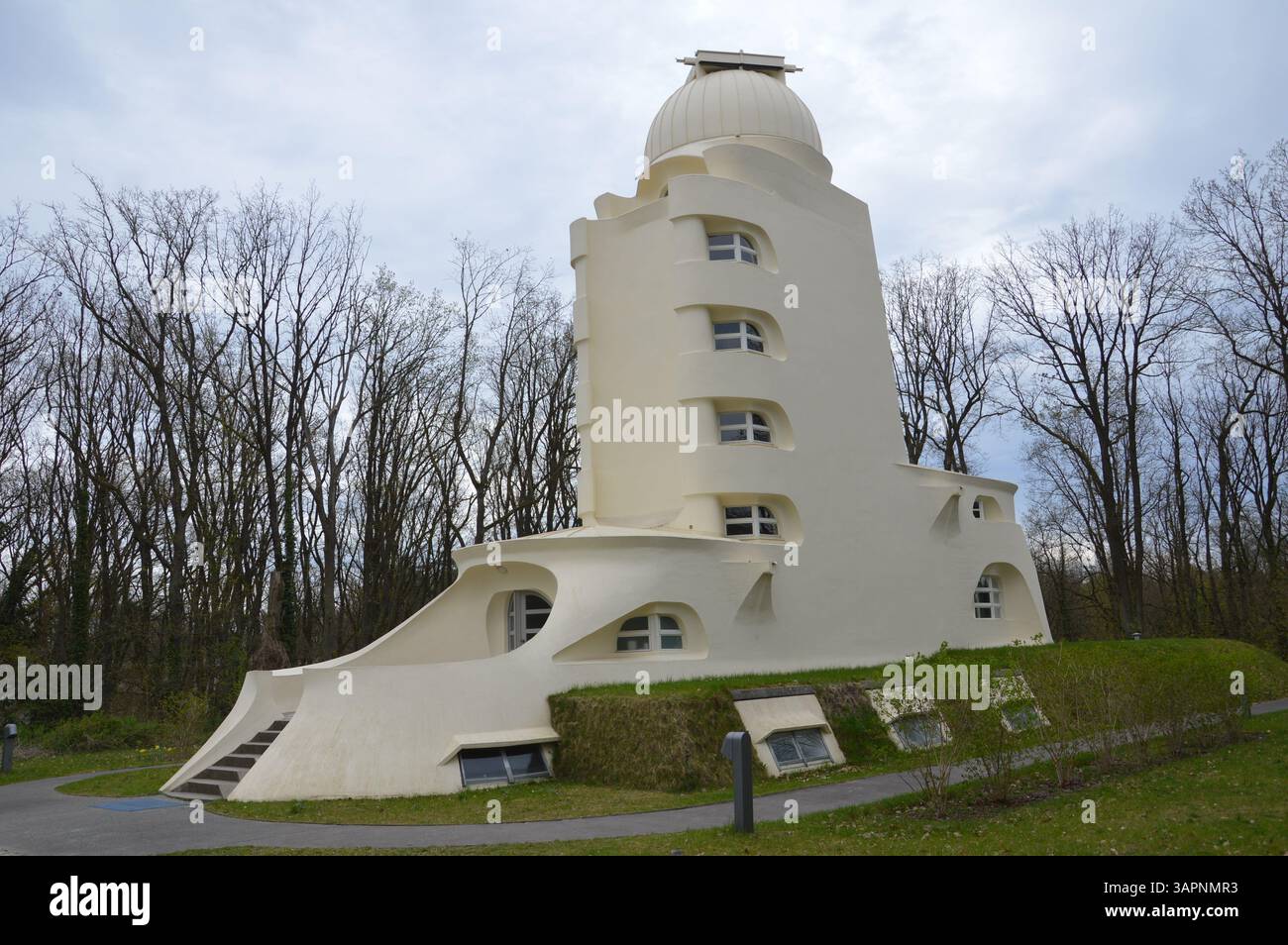 Berlin, Germany - April 13, 2025 - The Einstein Tower (Einsteinturm) in ...