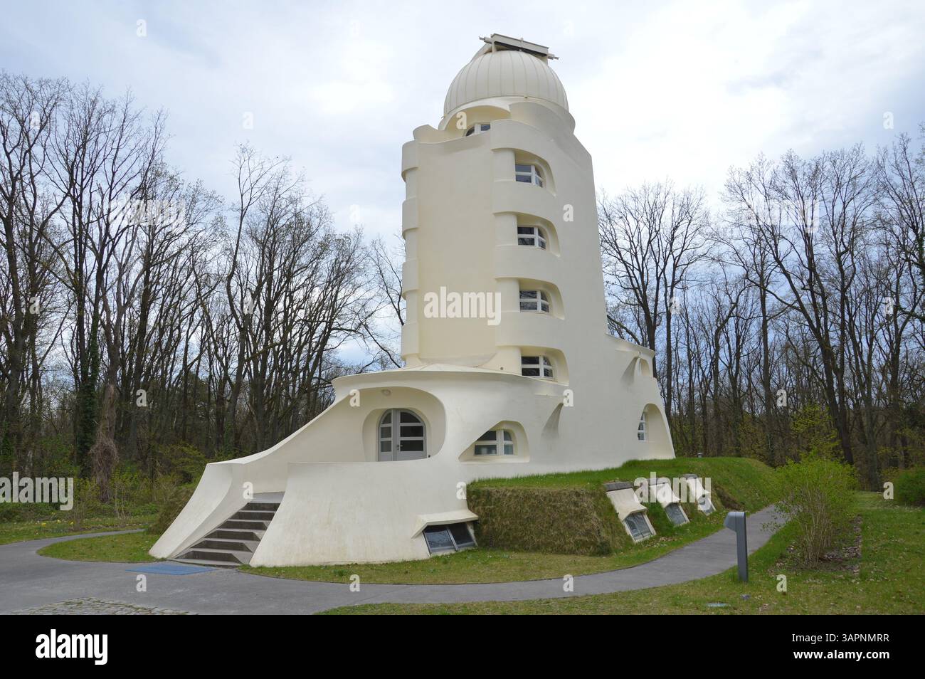 Berlin, Germany - April 13, 2025 - The Einstein Tower (Einsteinturm) in ...