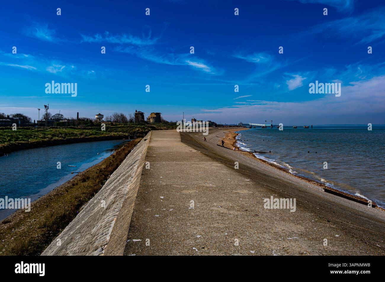 Centre Bastion Battery fortification and defensive moat as seen while ...
